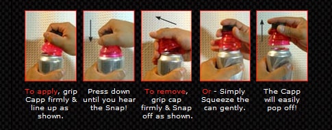 Promotional Bottle Top for Cans