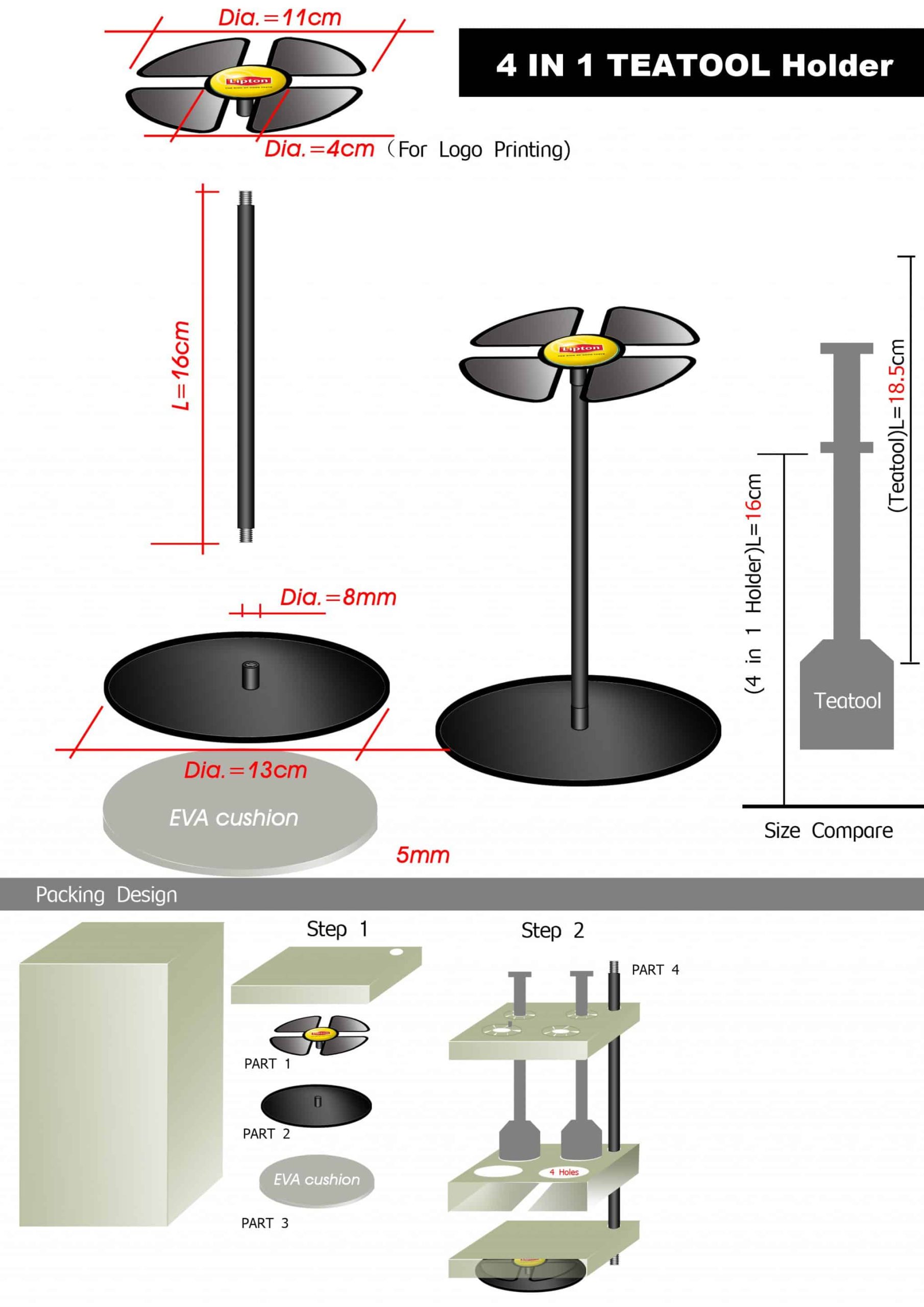 Tea Tool Stand - Perfect for Tea Lovers | The ODM Group