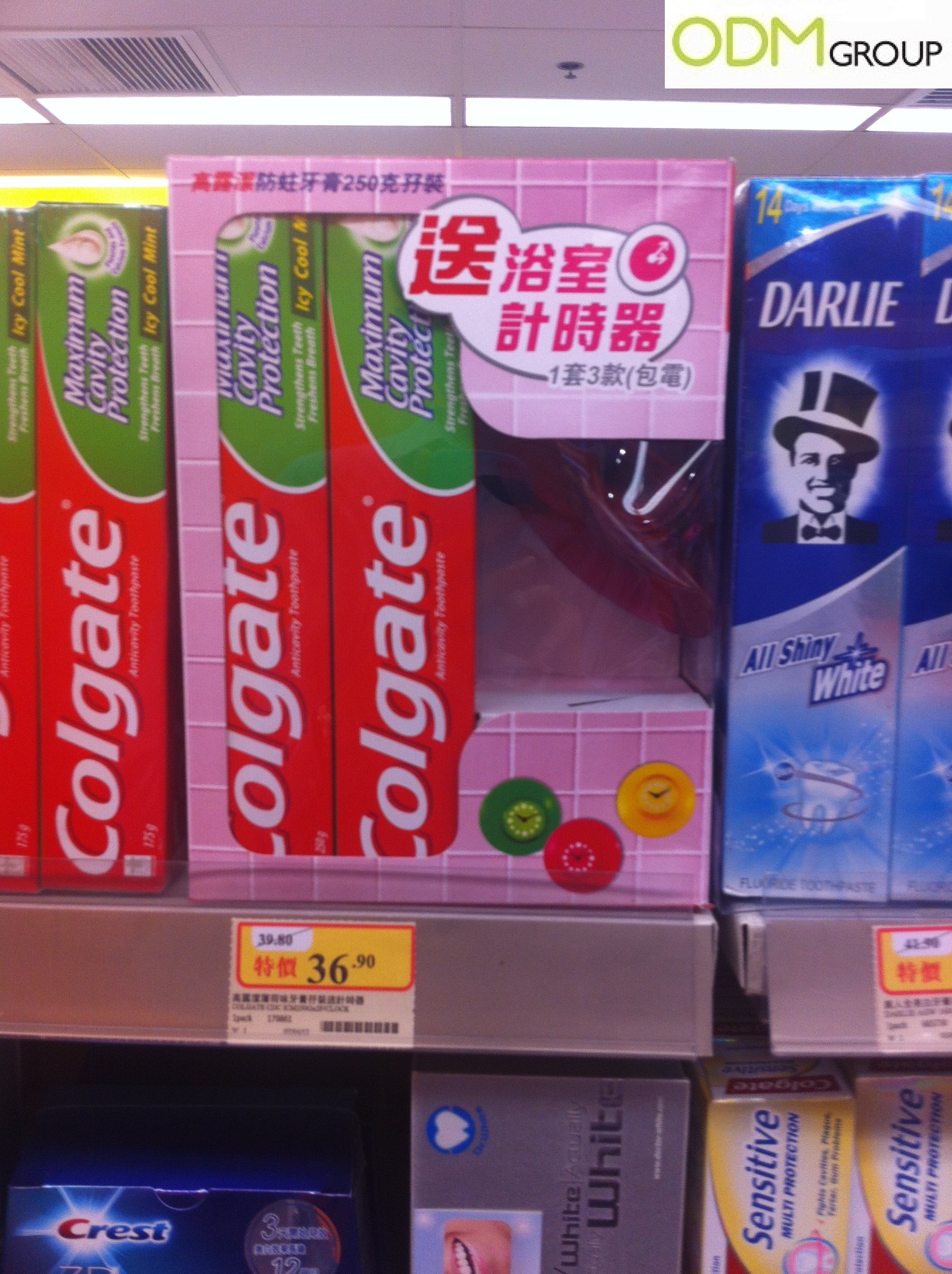 Colgate In-Pack Promo: Free Shower Clock