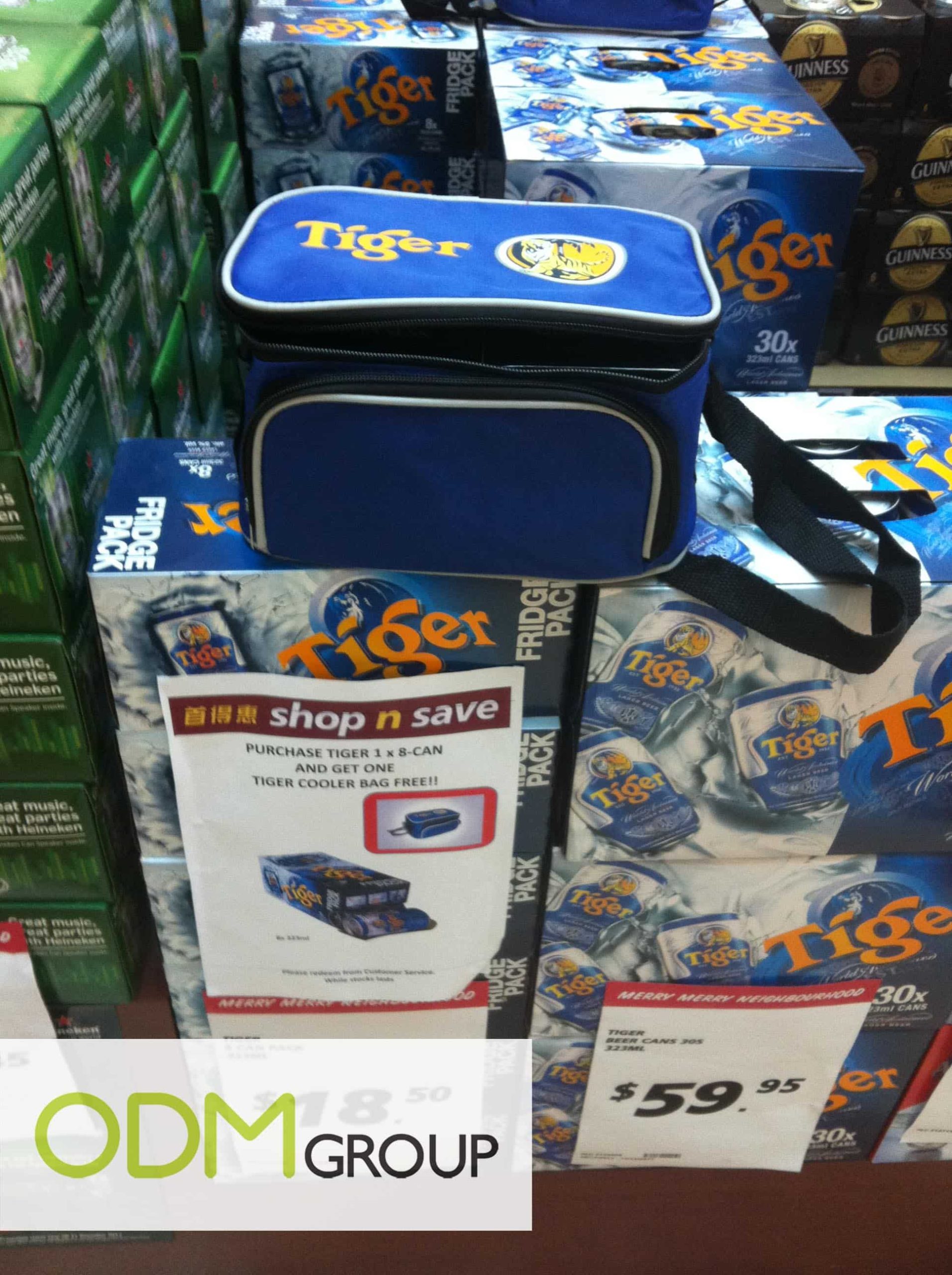 Beer Promos: Tiger Cooler Bag GWP
