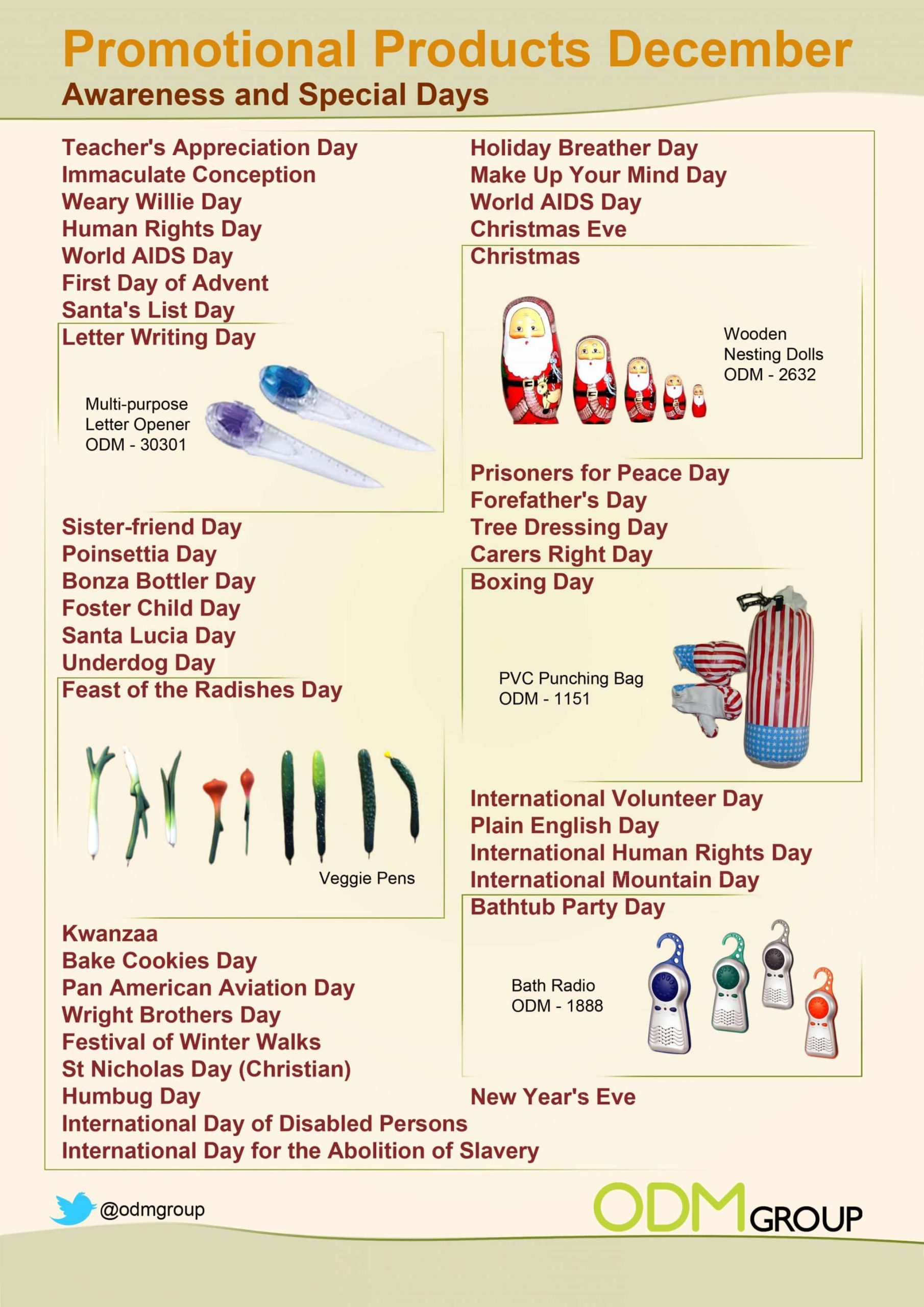 Promo gift ideas for December | The ODM Group