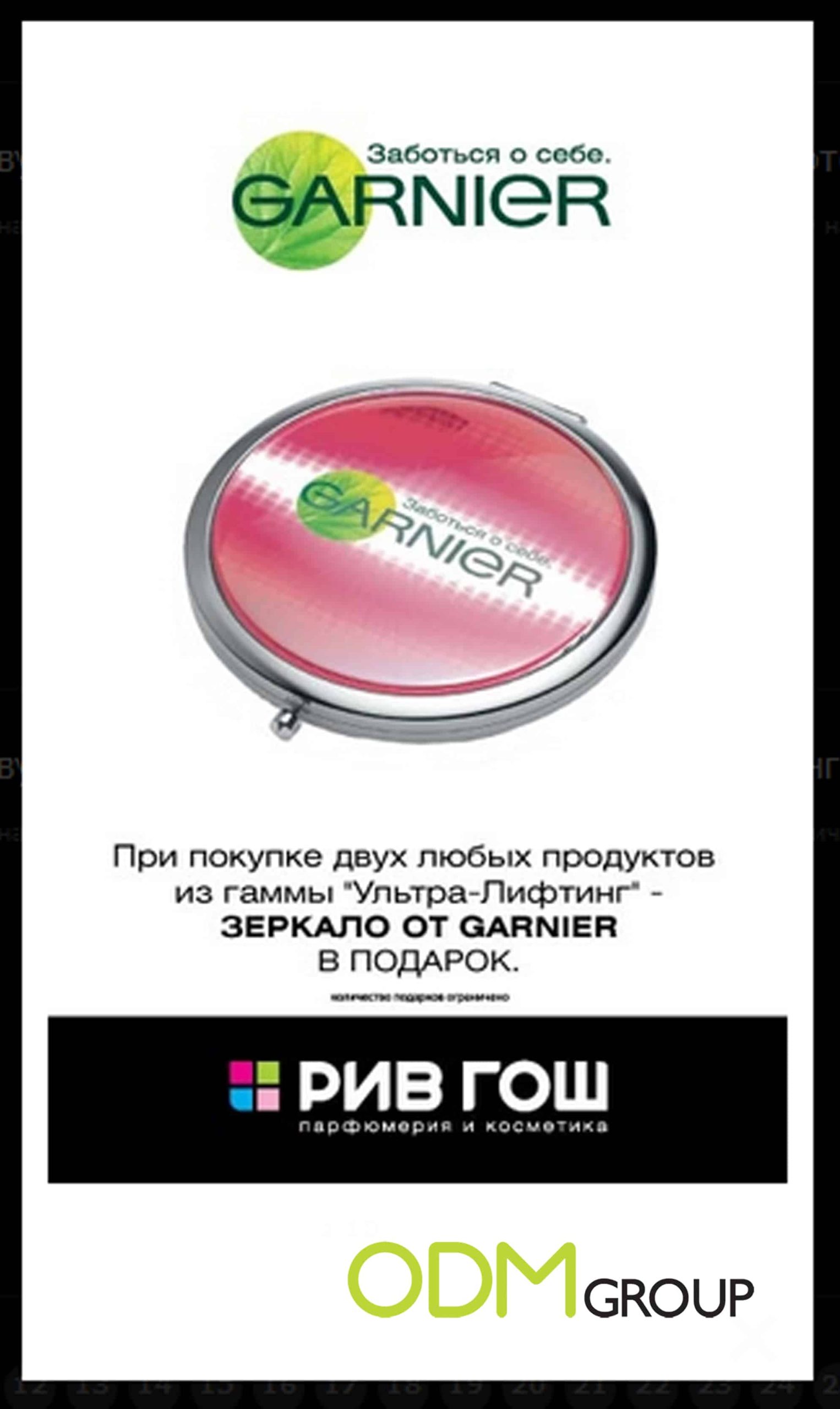 Promotional Mirror by Garnier - The ODM Group