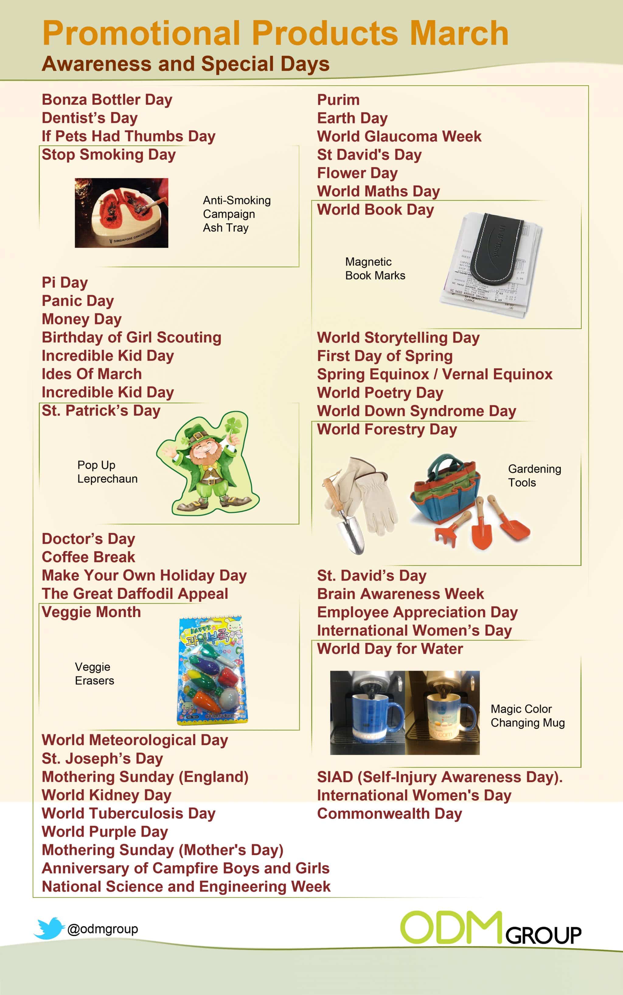 Promo Gift Ideas for March