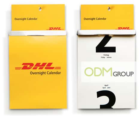 Transport Marketing Products: Overnight Promotional Calendar by DHL