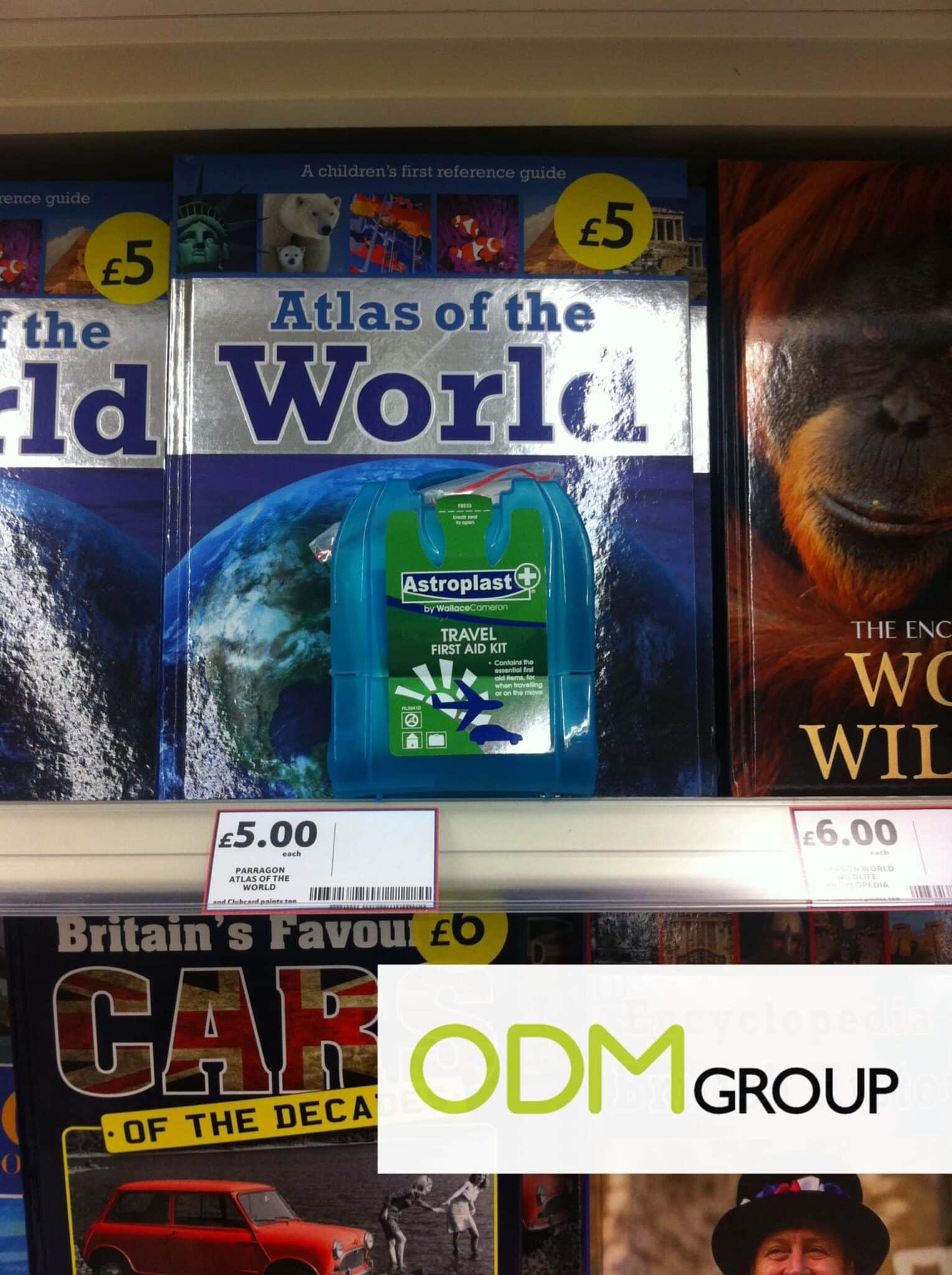 Custom First Aid Kit: Atlas of the World Magazine Covermount Gift