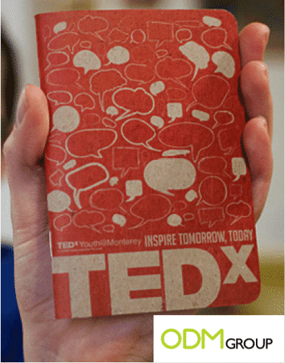 Do not miss any words of TEDx conferences with this unique notebook.