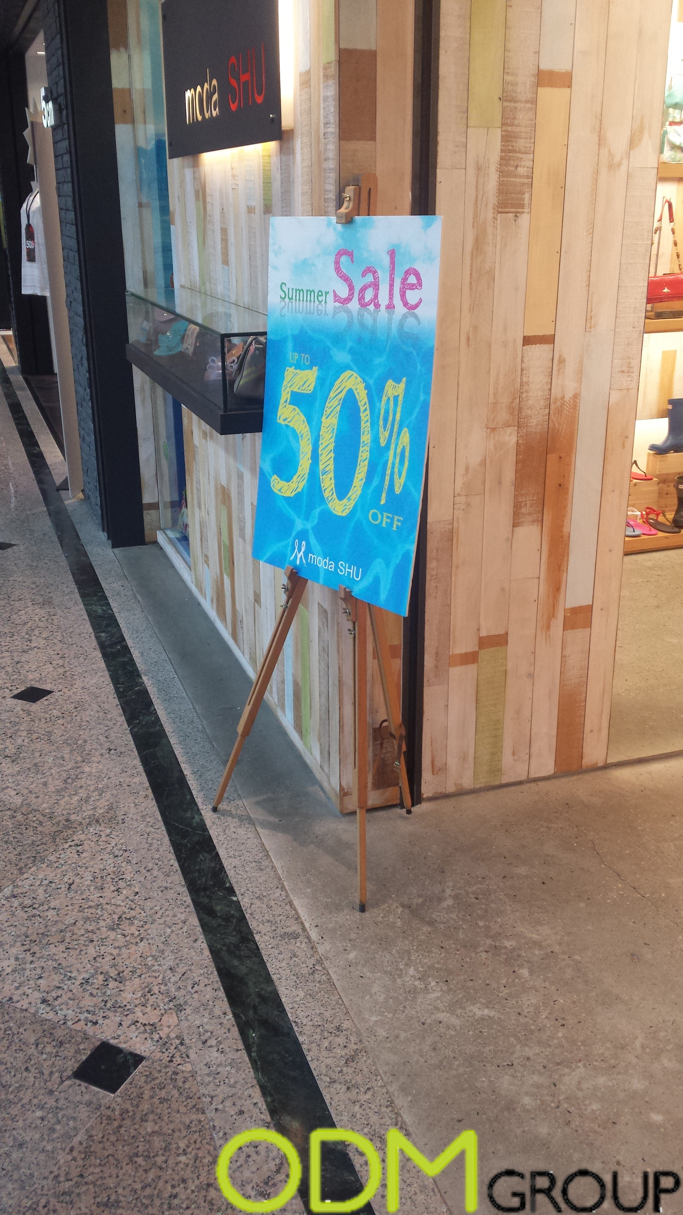 Easel-y a great idea to make a Unique POS display | TheODMGroup Blog