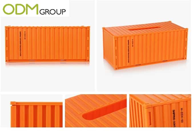 Excellent promotional container for the freight industry