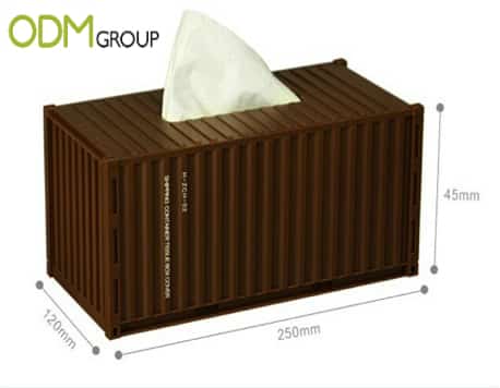 Excellent promotional container for the freight industry