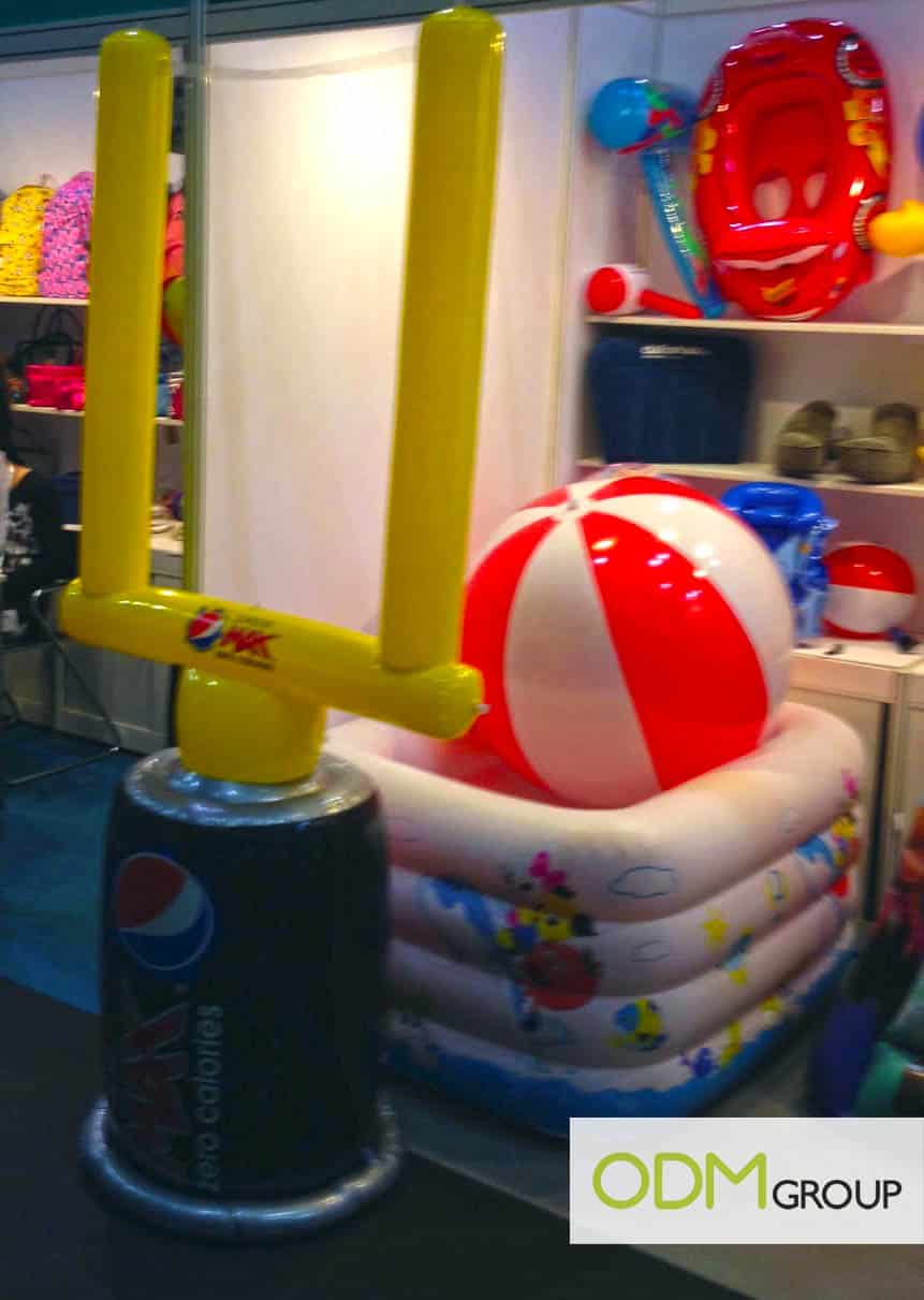 Custom inflatables for maximum visibility