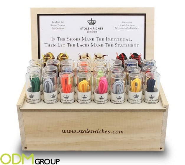 Branded Shoelaces #Packaging : It’s a simple and useful packaging that ...