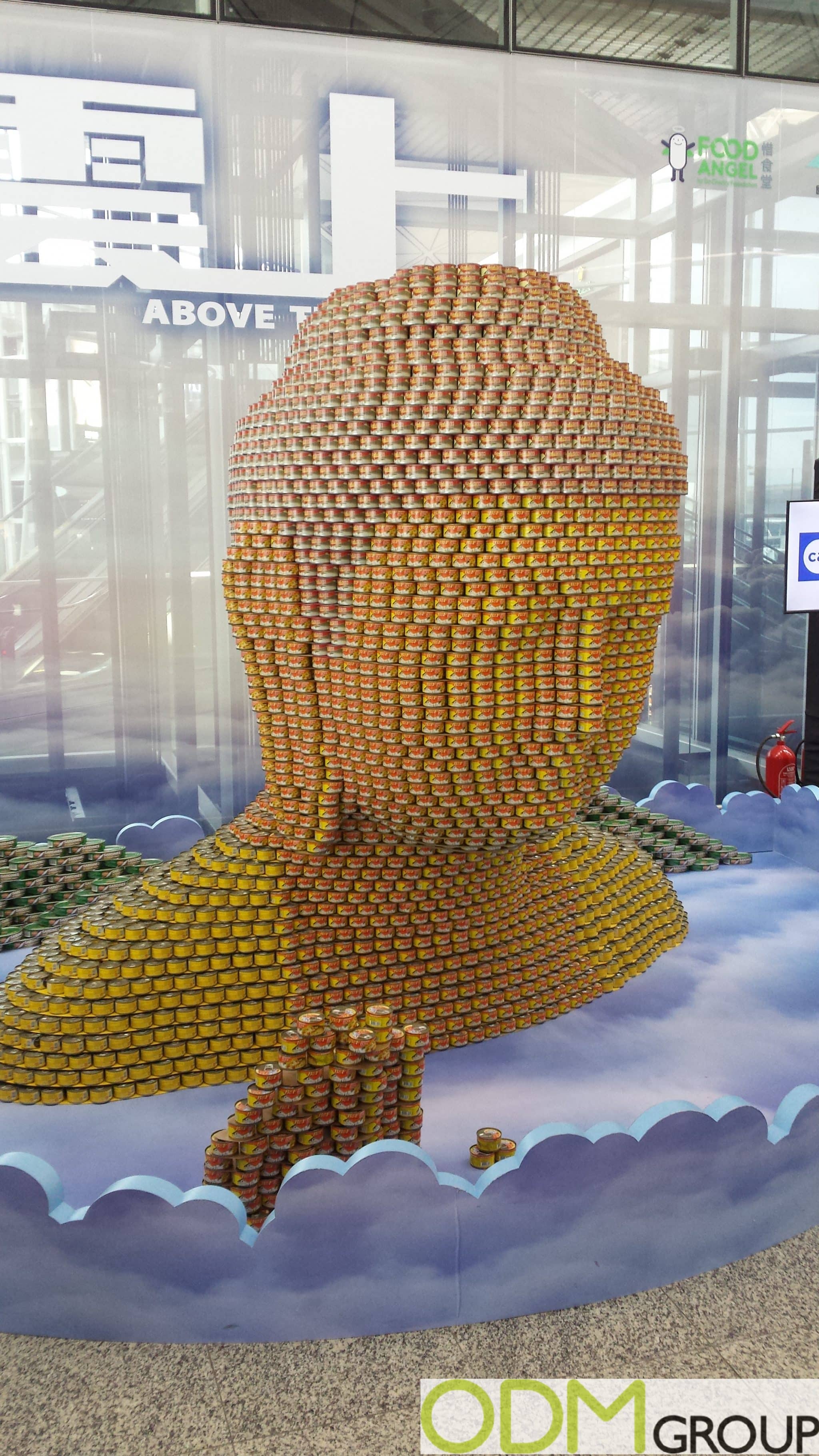 B&F Tuna's Buddha Advertising Display