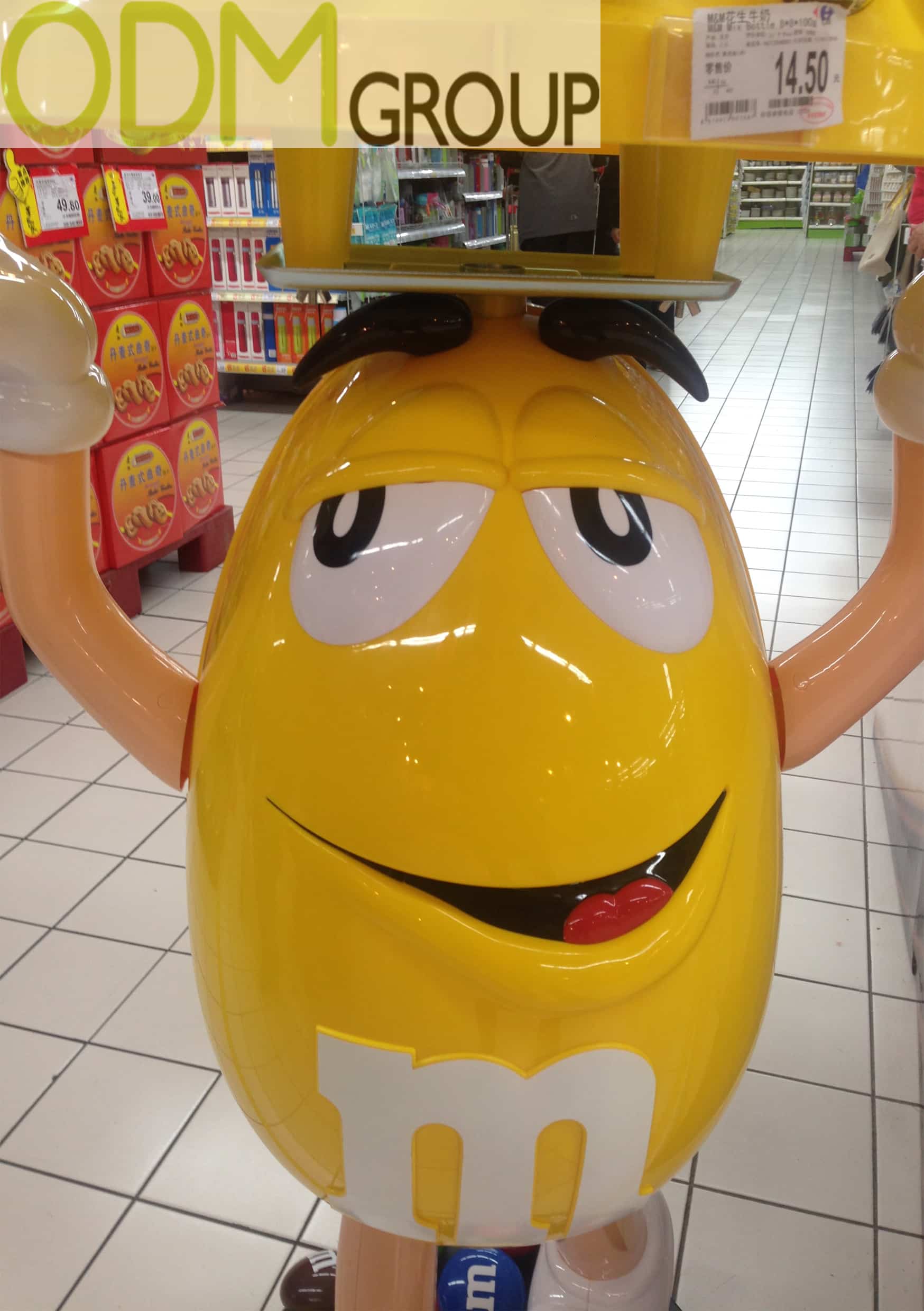 Custom In Store Display: Promotion by M&M's