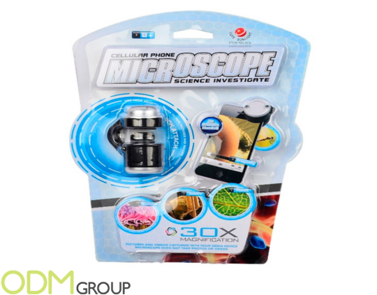 Branded Phone Accessories - Clip-on Phone Microscope