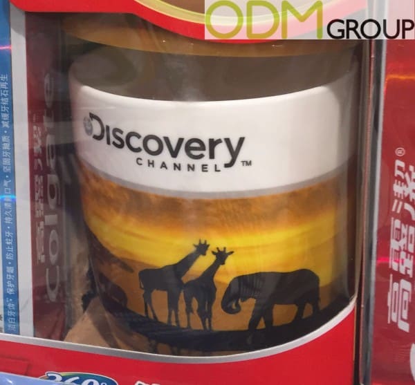 Gift Mug - Promotion by Colgate and Discovery Channel