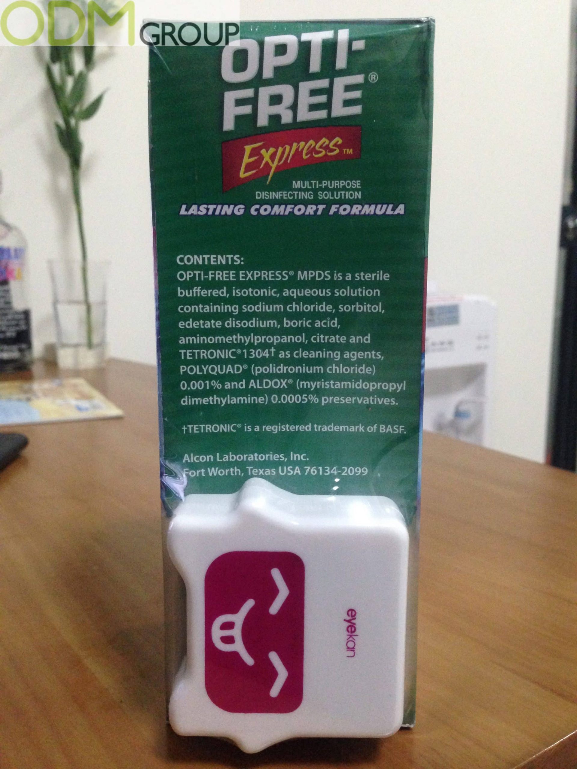 Promotional Solution For Optical Industry: Lens Container