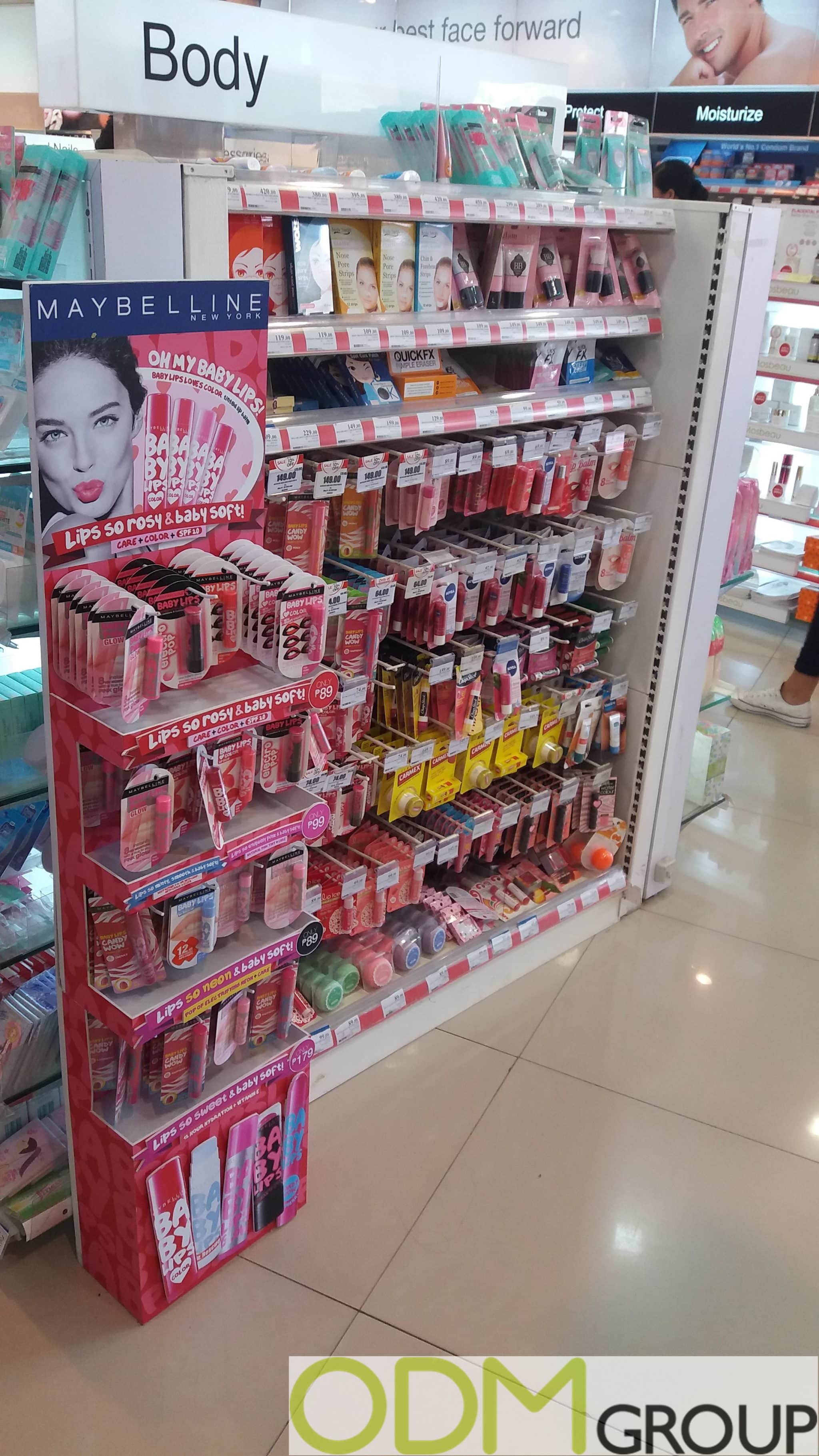 In-Store POS Display by Maybelline to Boost Visibility