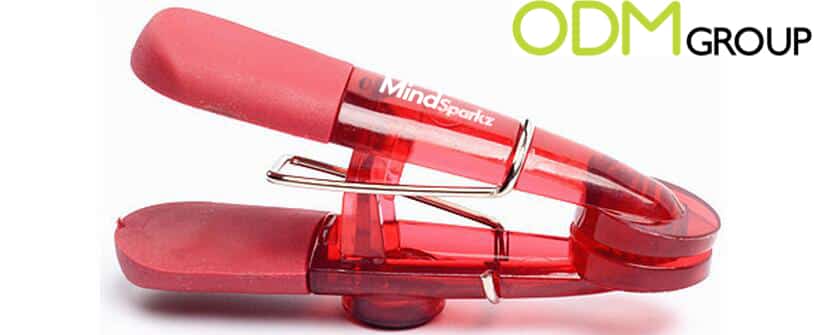 Food Promo Item - Plastic Magnetic Chip Clip