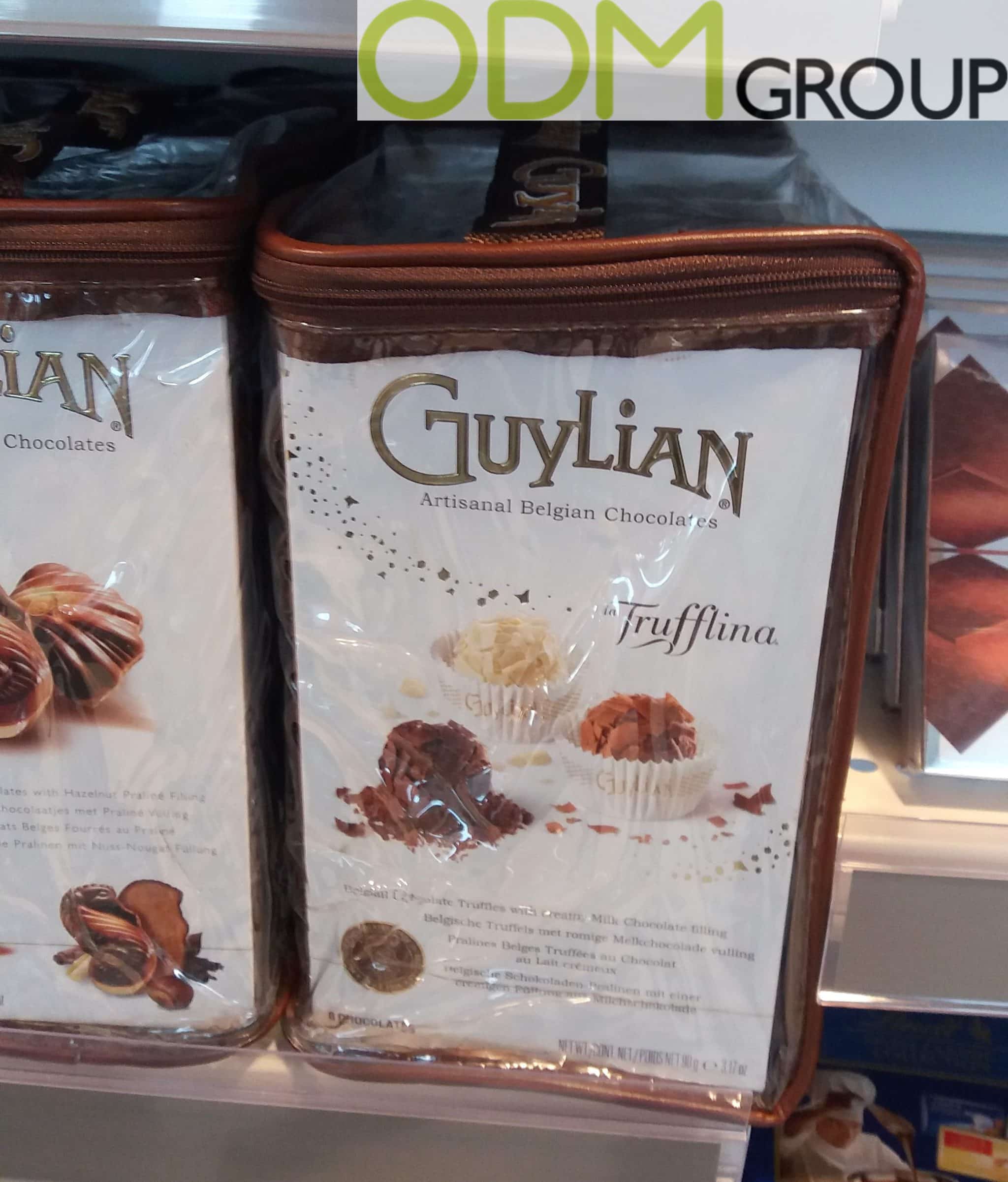Instore Marketing - Guylian Branded Bag Packaging