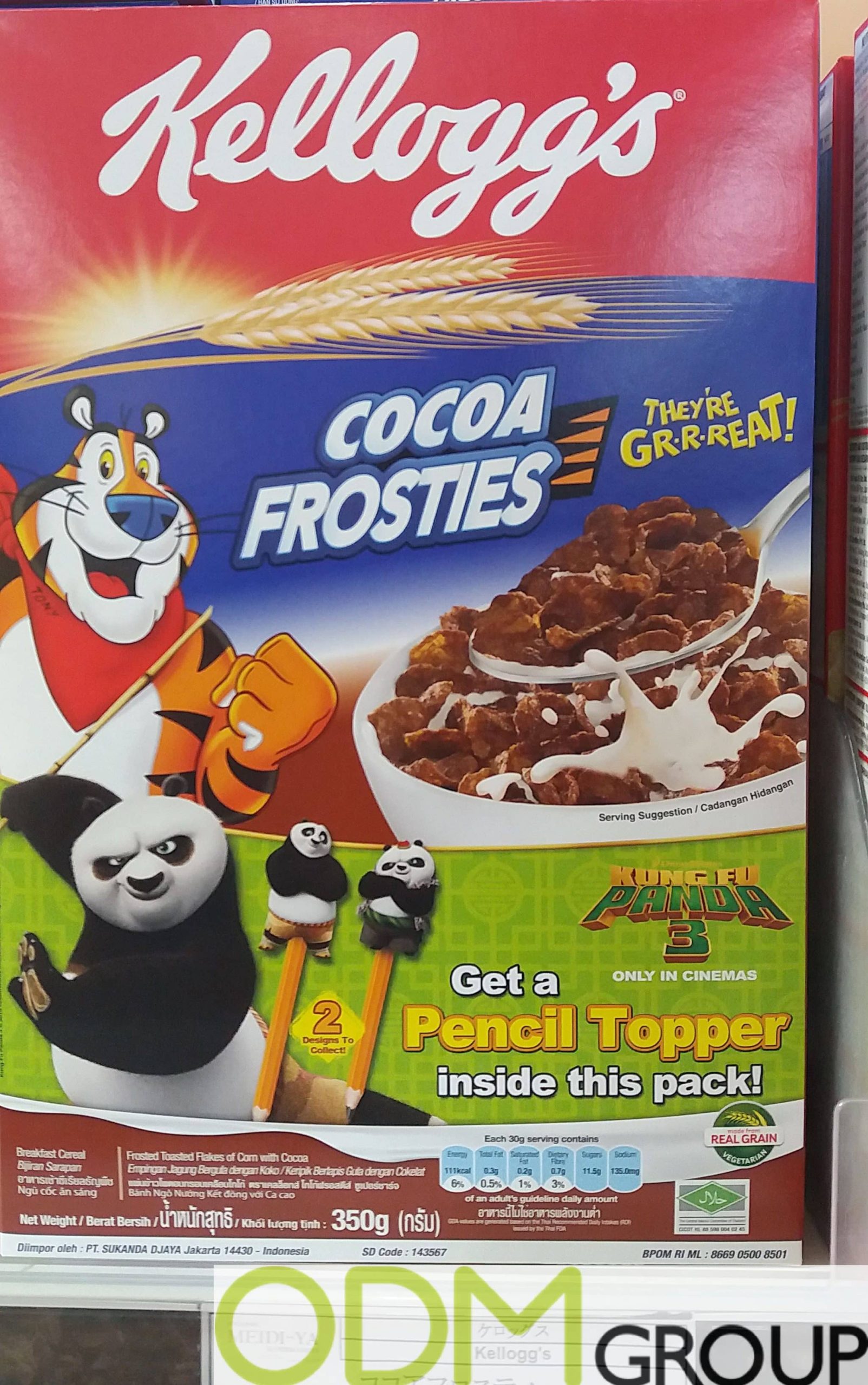 Kellogg's On-Pack Promo: Custom Pencil Topper