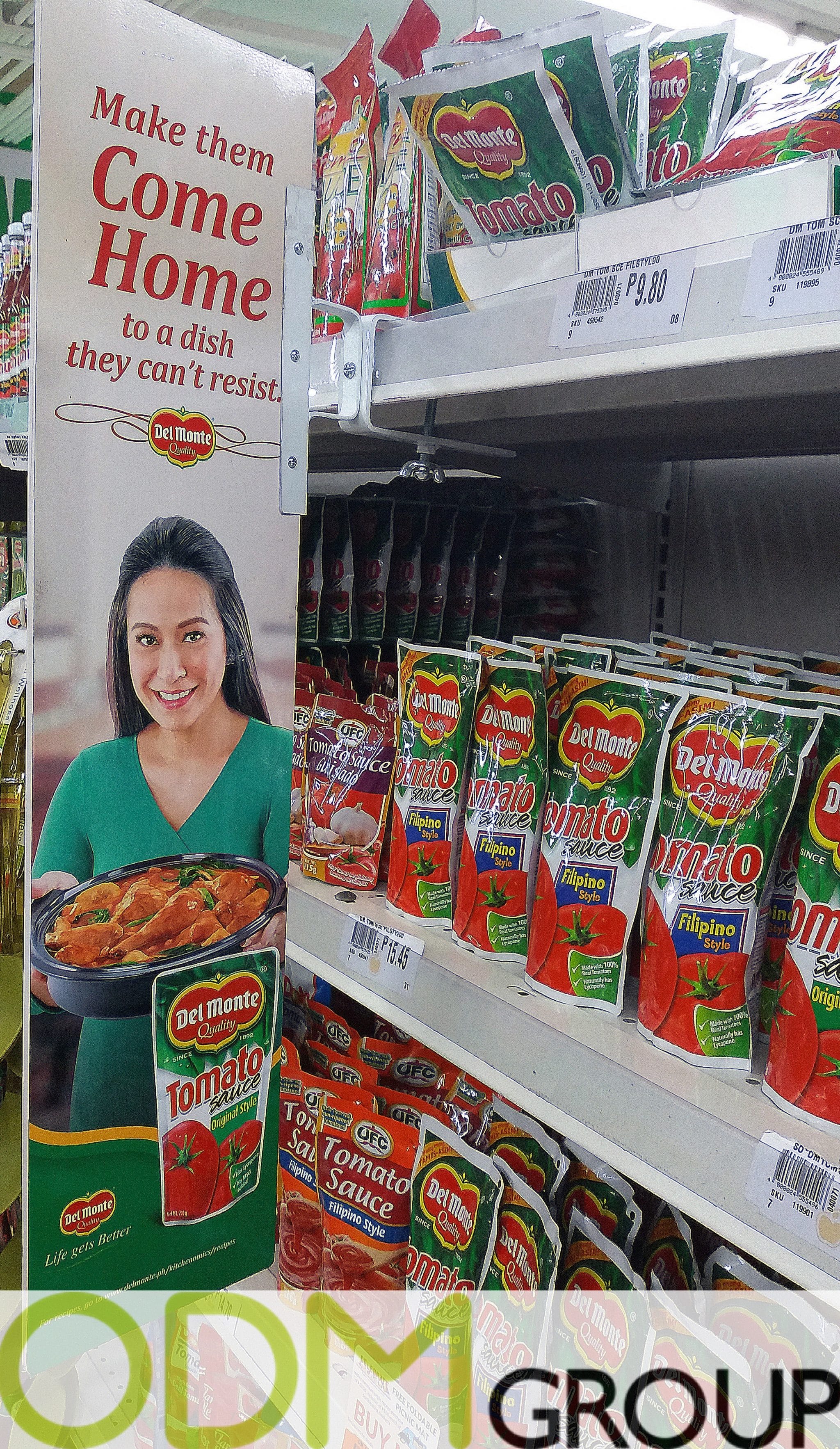 Instore Marketing : POS Displays offering Del Monte Products
