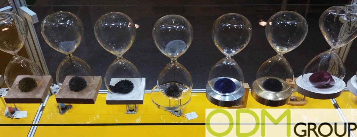 Custom Magnetic Sand Timer at HK Mega Show 2016