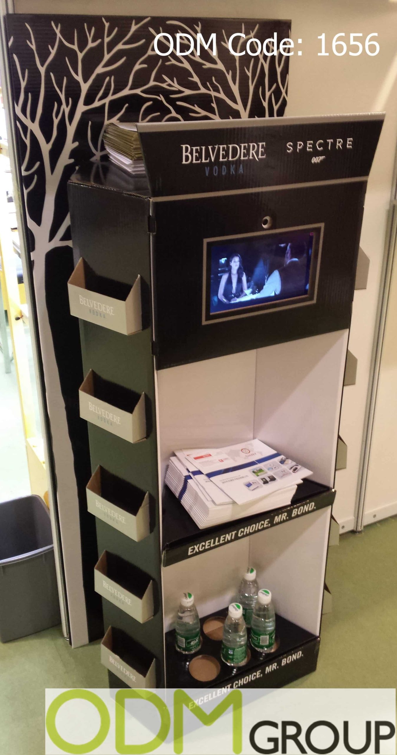 New Promotion by Belvedere: Custom Cardboard POS Display