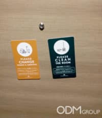 Custom Amenities - Clever Door Magnet by Hotel M's Plus