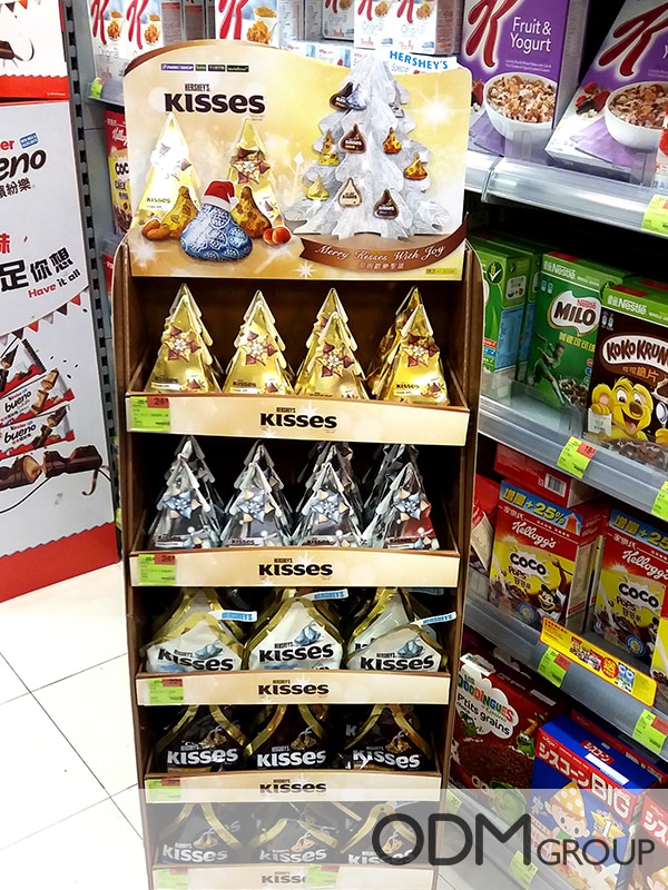 Christmas POS Displays - Excellent Examples by Global Chocolate Brands