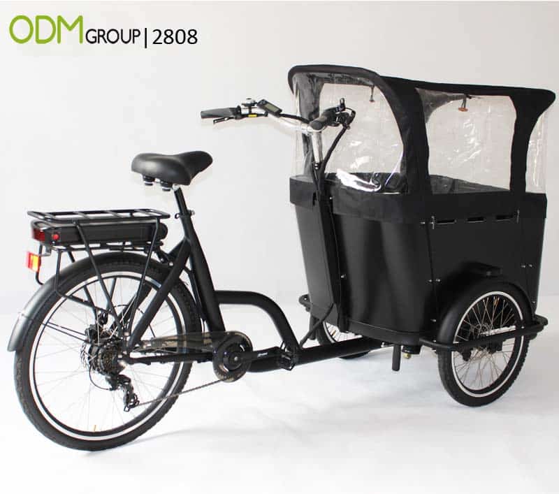 Custom Cargo Bike Manufacture- Street Advertising