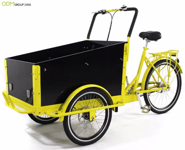 Custom Cargo Bike Manufacture- Street Advertising