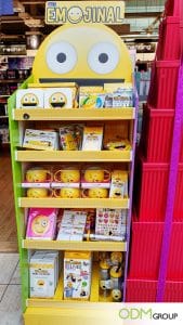 Get Emojinal's In-Store Merchandising: Idea for Small Marketing Budget