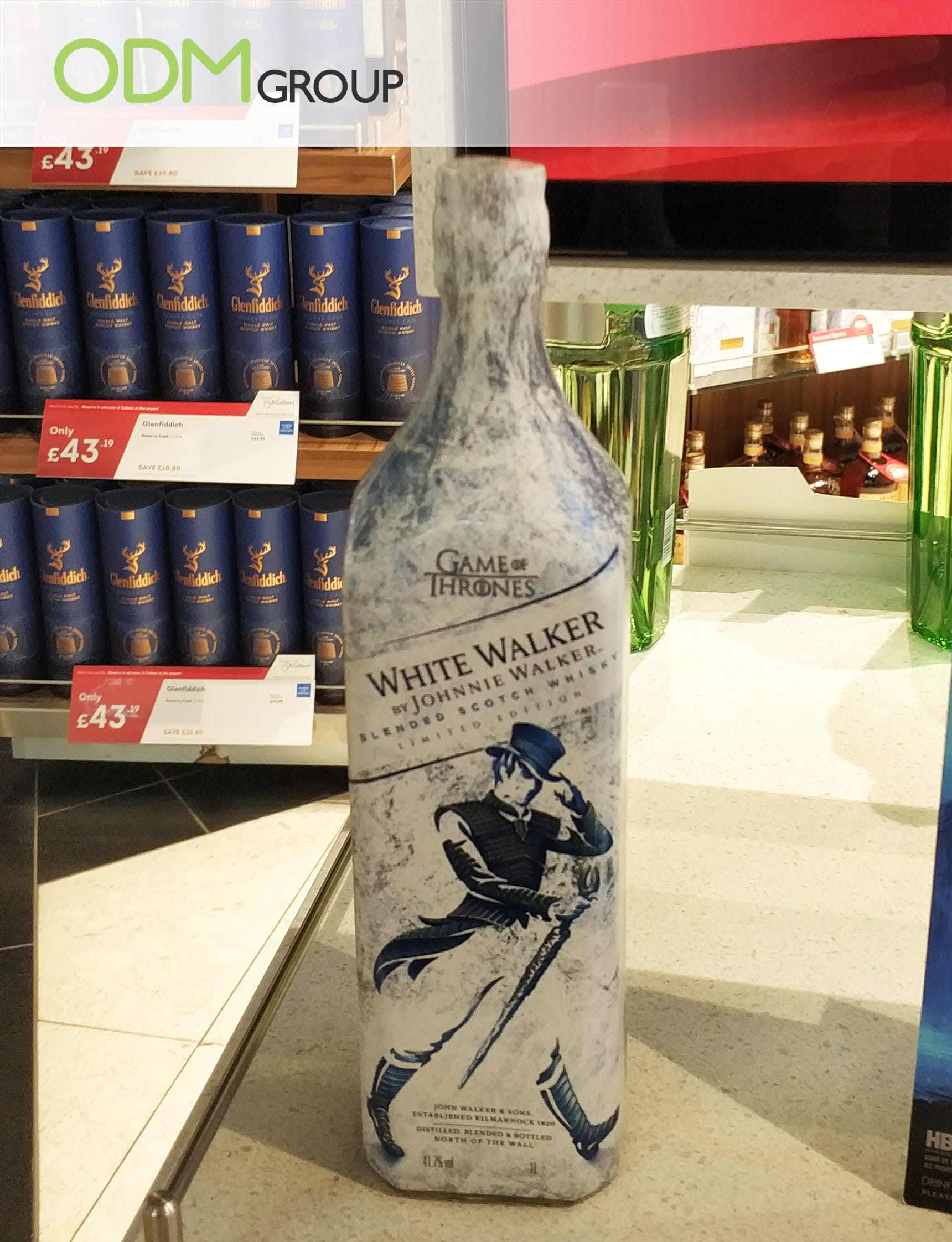 Whiskey Bottle Packaging Design by Johnnie Walker Reel In GOT Fans