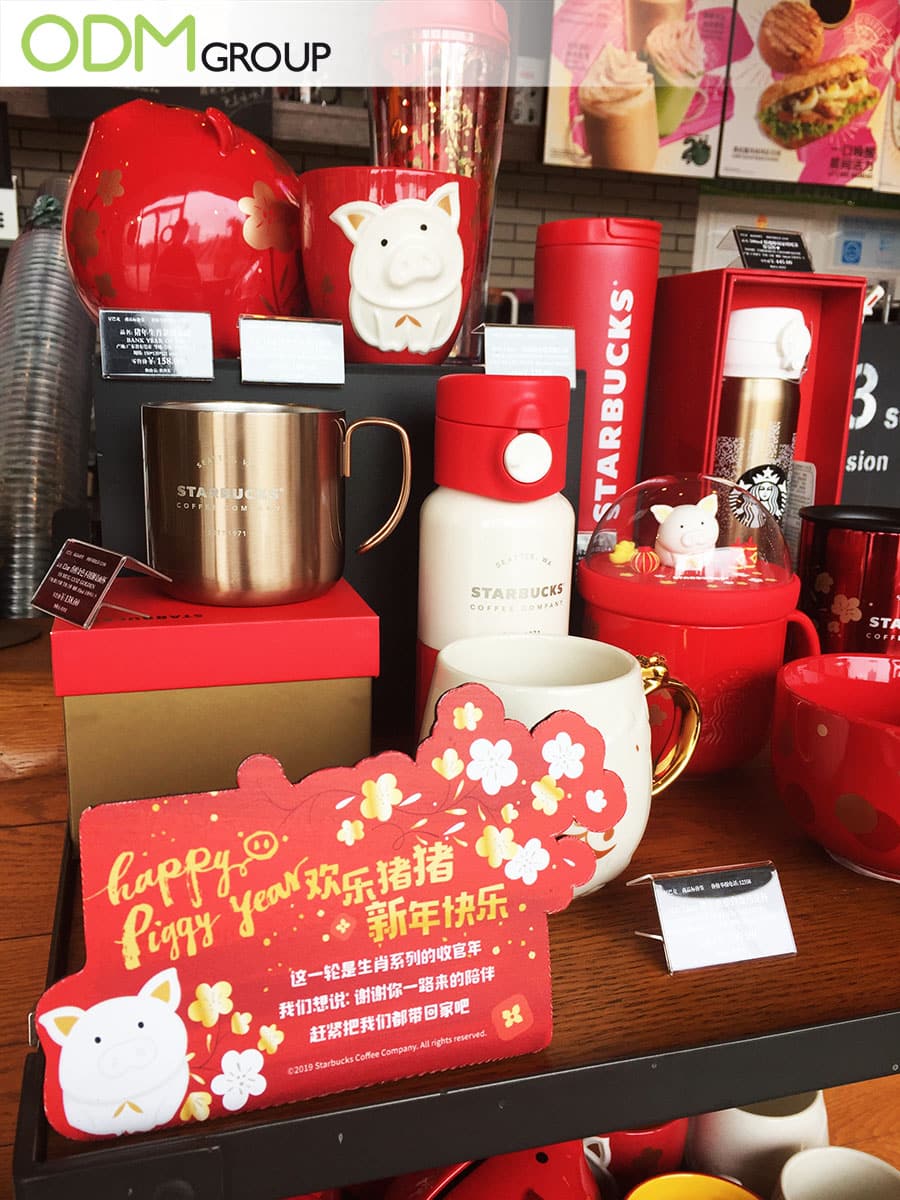 Starbucks Celebrates CNY In Style With Custom Branded Merchandise