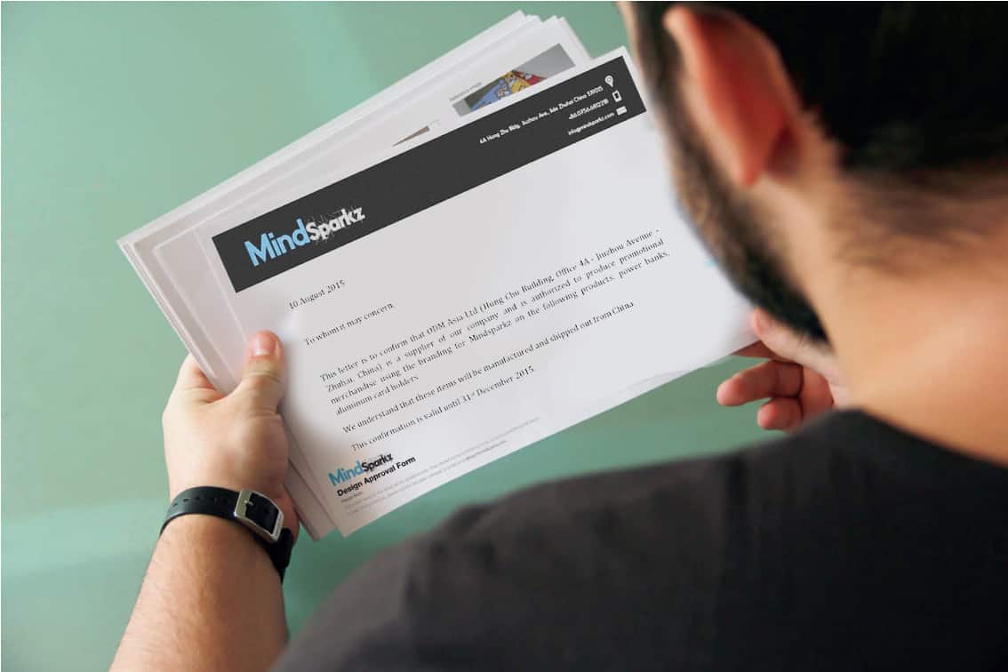 Brand Authorization Letter