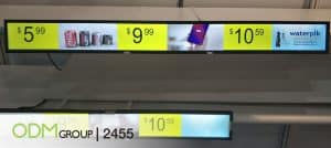 Stand Out from Dull Retail Shelves with a Custom Electronic Display