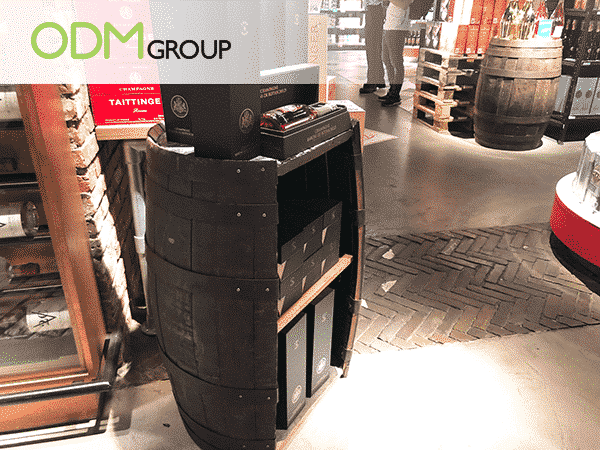 Roll Over Competitors With This Barrel Store Display!