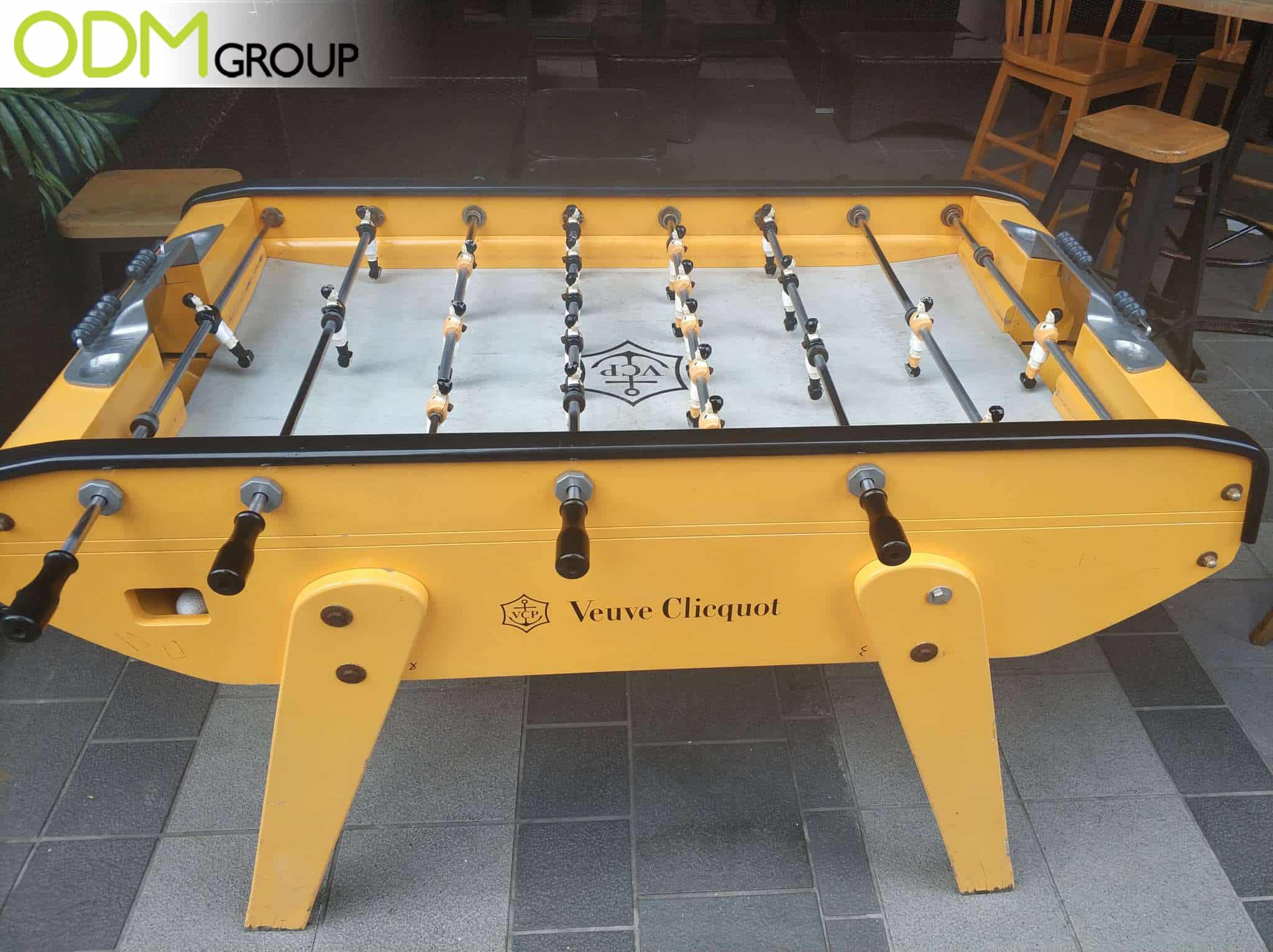 Enhance your Outdoor Marketing with a Branded Foosball Table!