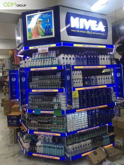 4 Mixed Marketing Materials - Nivea Innovative POS Design