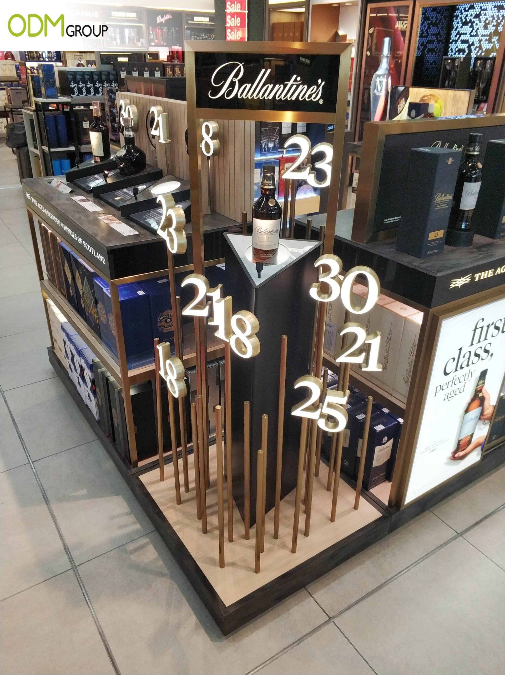 Freestanding Display Design- 5 Reasons Ballantine's Caught Our Eyes