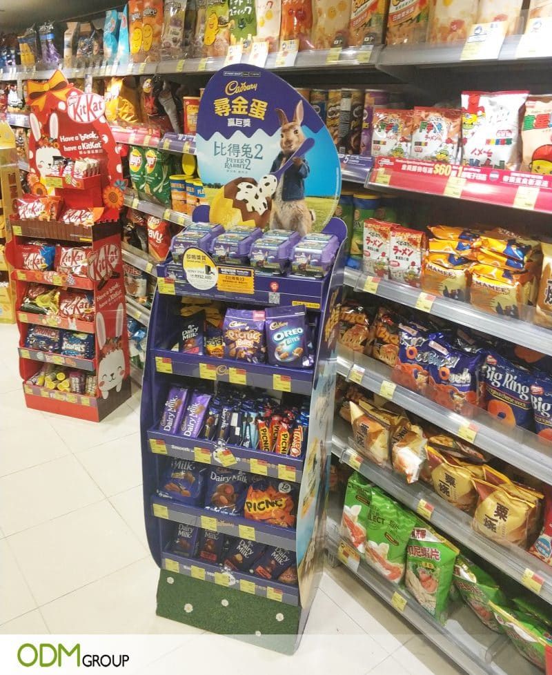 Free Standing Cardboard Display-Sweet Ideas for Confectionery Marketing