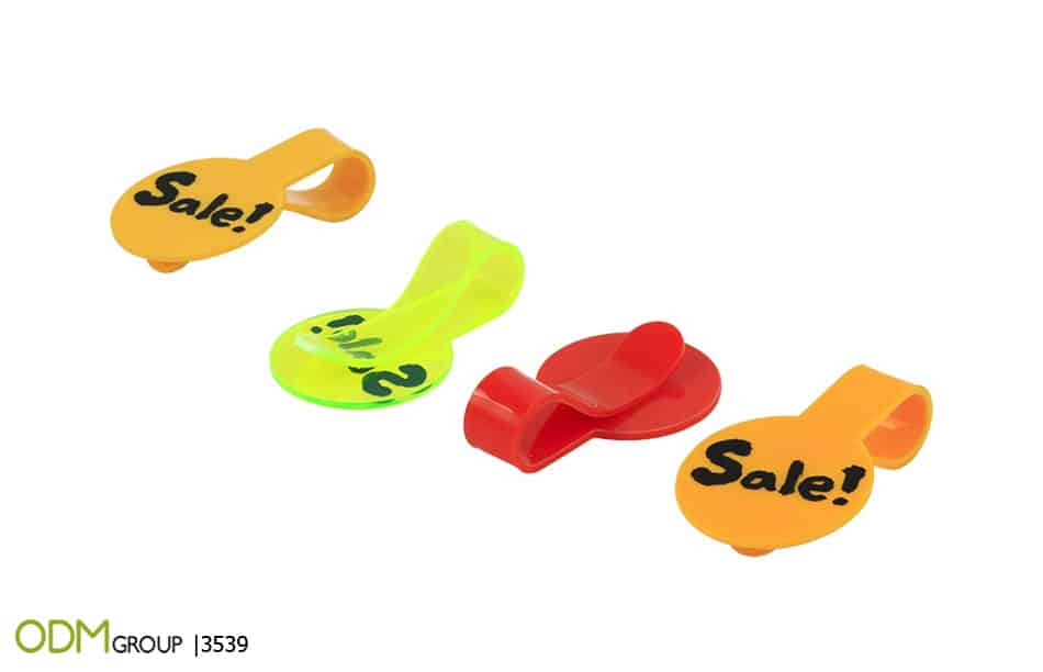 Keep Customers Attached to your Brand with this Custom Retail Sign Clip