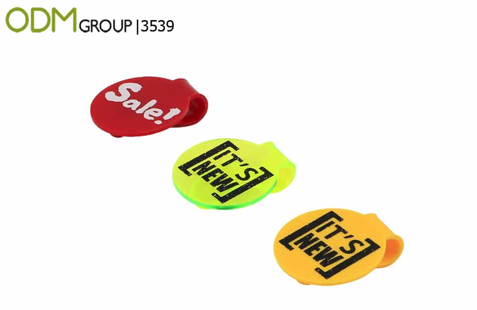 Keep Customers Attached to your Brand with this Custom Retail Sign Clip