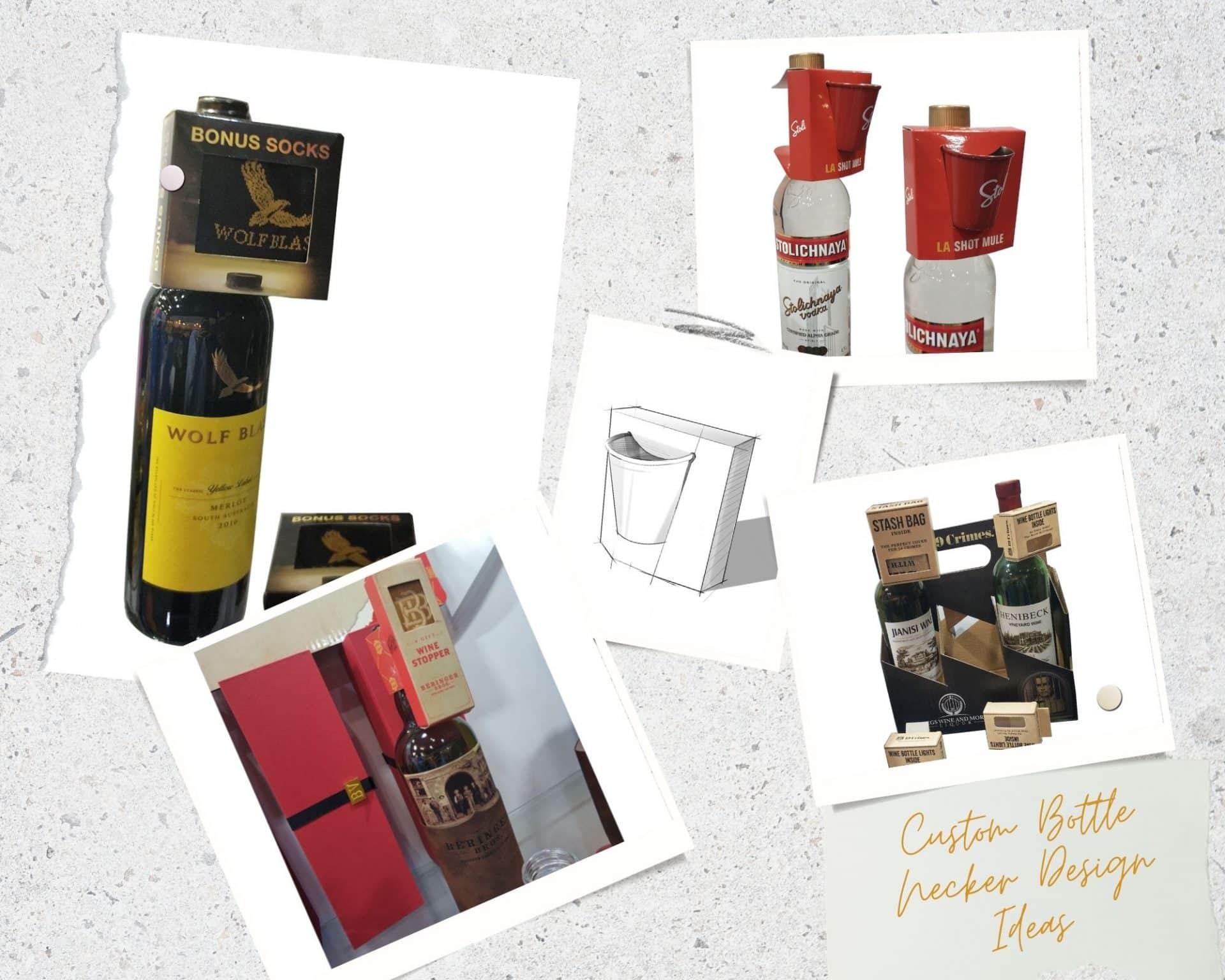 4 Custom Bottle Necker Design Ideas to Booze Up your Brand Sales