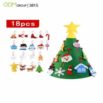 Holiday Marketing Idea #1: Branded Christmas Tree to Delight Customers