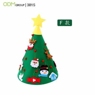 Holiday Marketing Idea #1: Branded Christmas Tree to Delight Customers