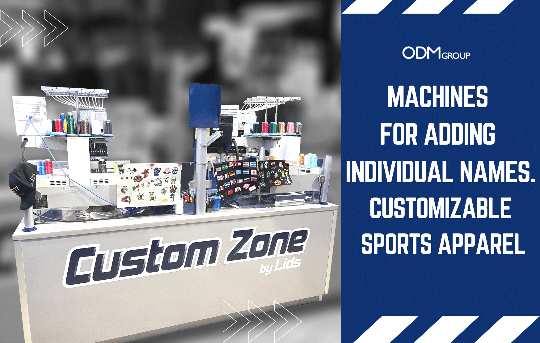 How Embroidered Customizable Sports Apparel Win Customers 
