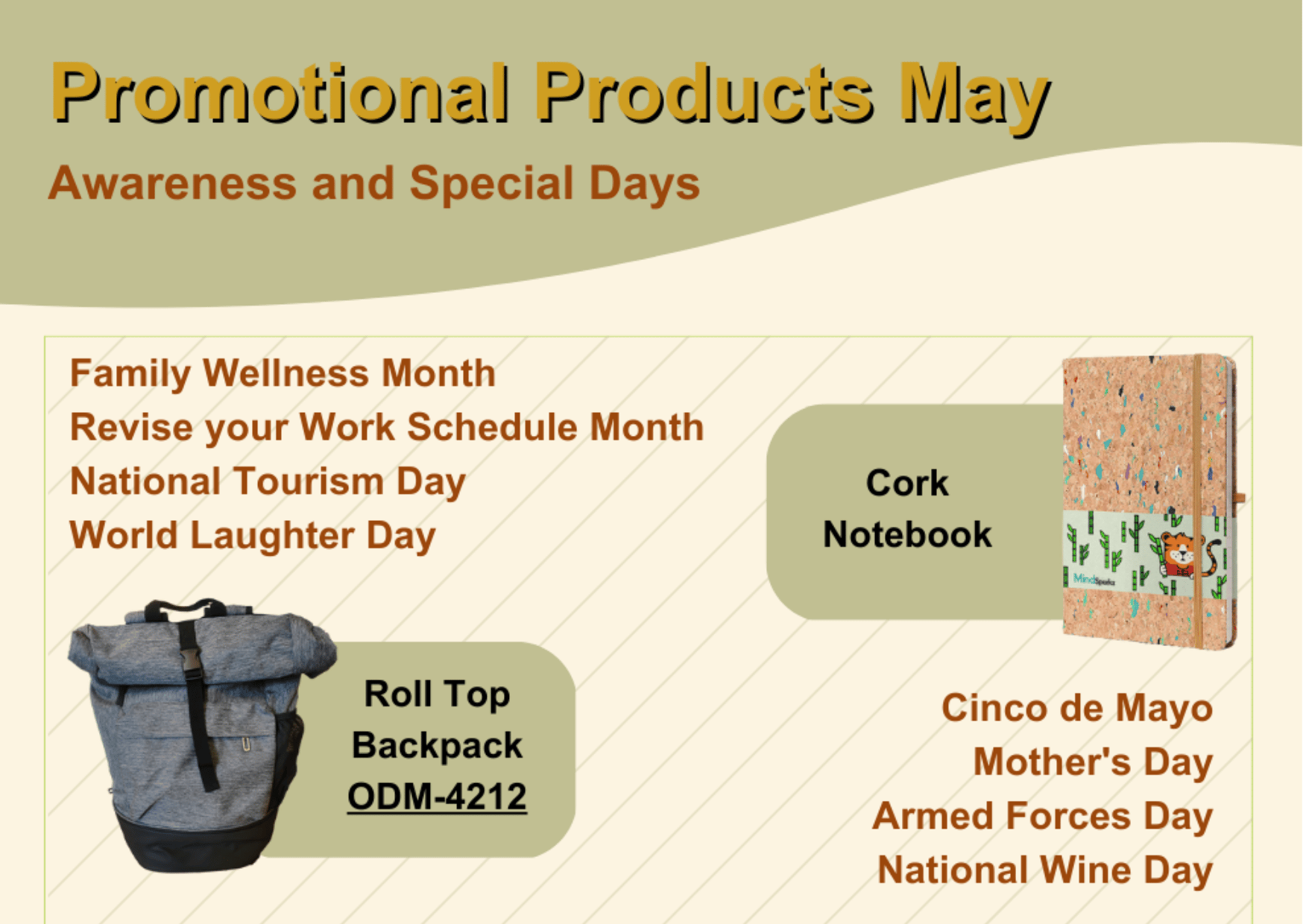 Top 10 Events PLUS Promotional Gifts for May To Boost Branding!