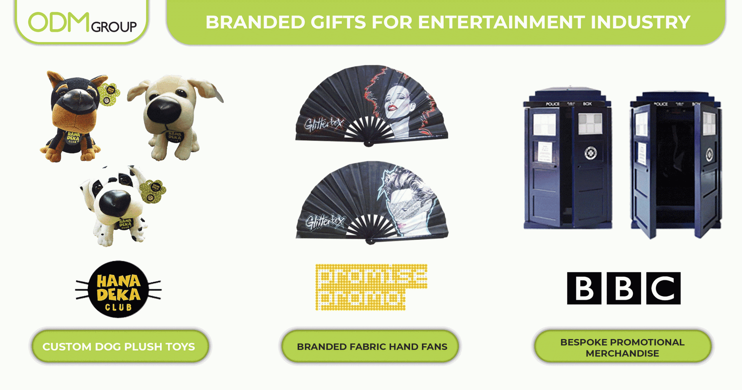 Branded Gifts for Entertainment Industry